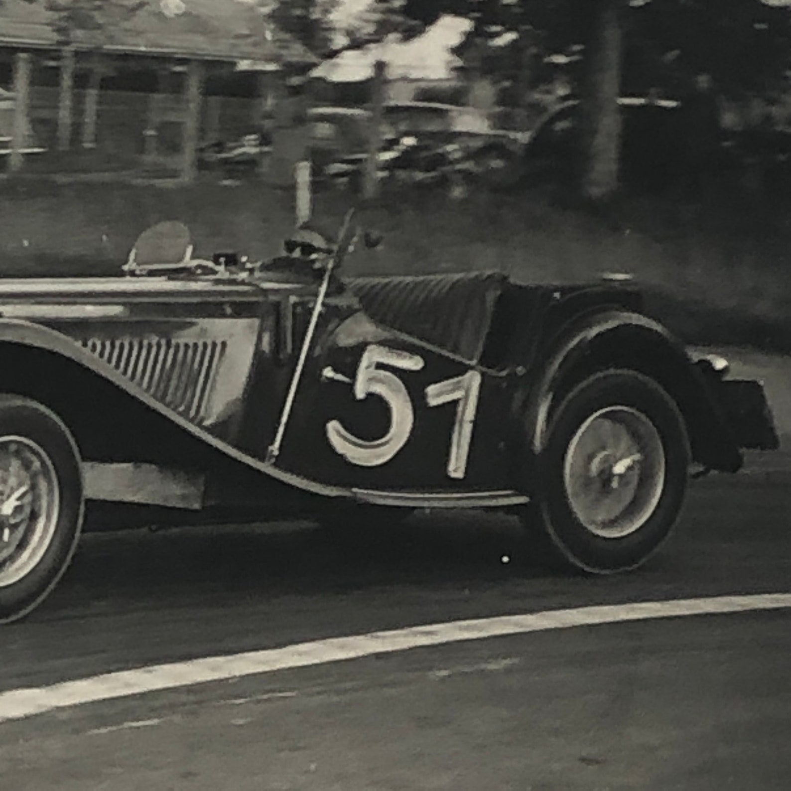 Vintage MG TC Racing Car Photo Photograph - Etsy