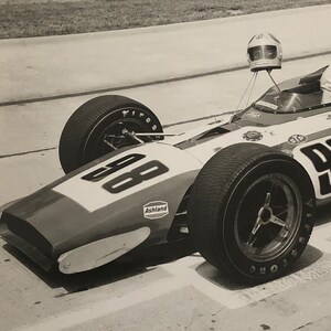 Vintage Indy Indianapolis Racing Photo Photograph 1971 Sammy Sessions ...