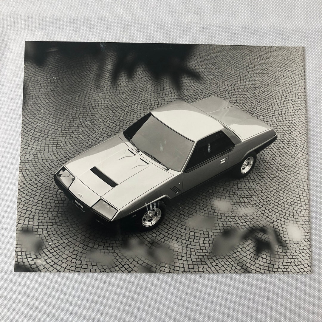 Ford Ghia Design Lucano Prototype Concept Car Press Photo Photograph - Etsy