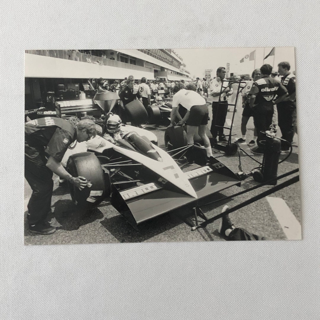 Vintage BMW Olivetti Brabham Racing Car Photo Photograph Jos Reinhard ...