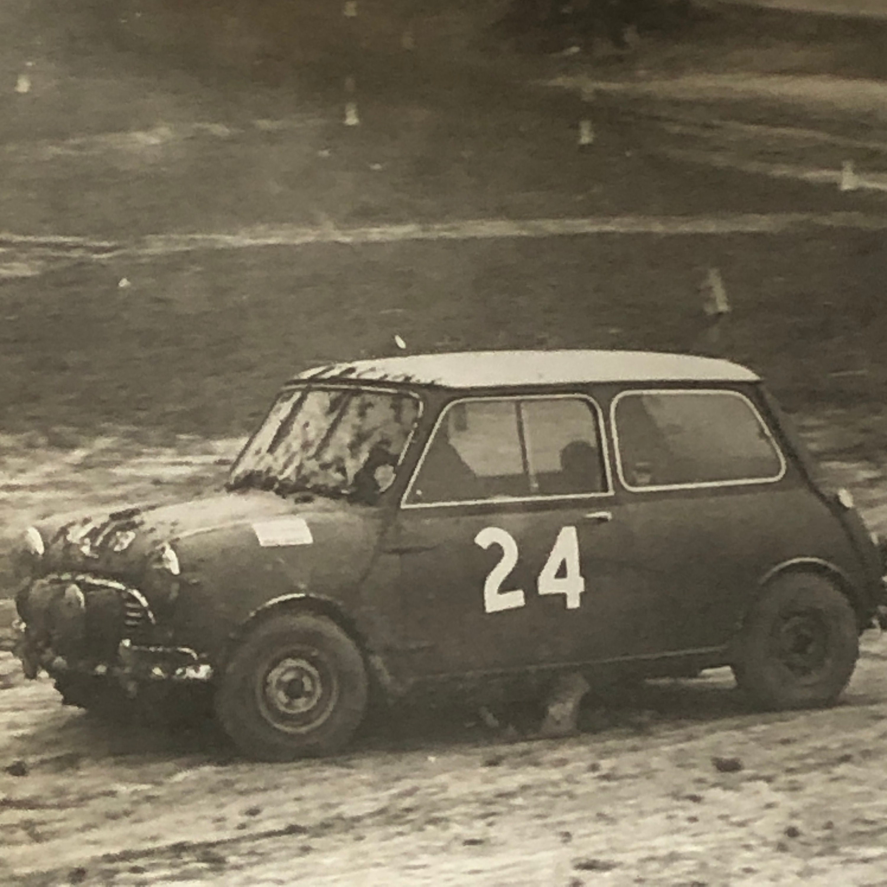 Vintage MINI Racing Car Photo Photograph Print Rally Rallye - Etsy