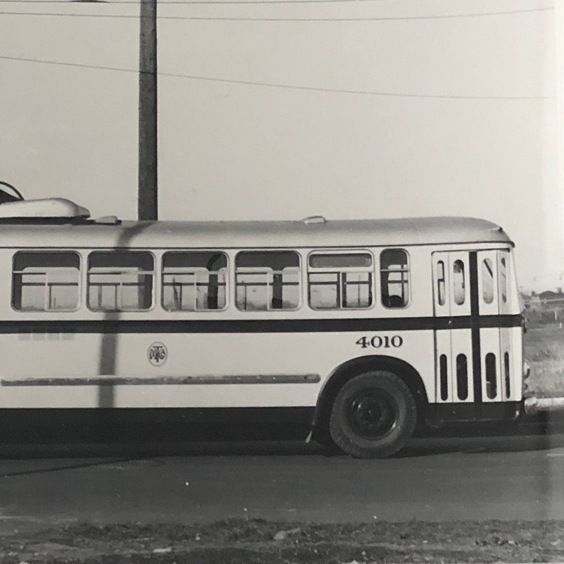 Vintage Transit Bus Photograph Print Montreal - Etsy