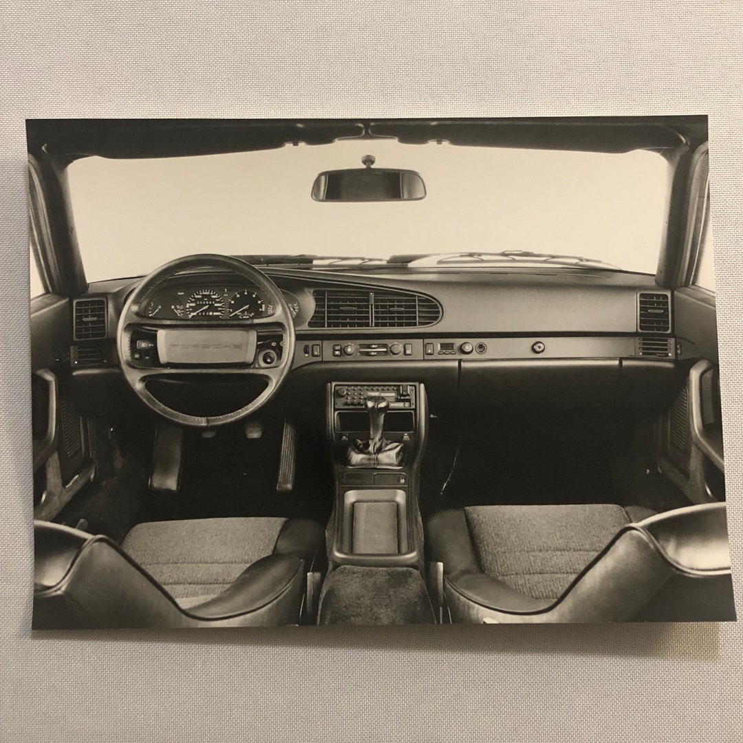 Porsche 944 Interior Factory Press Photo Photograph Werkfoto 1989 ? - Etsy