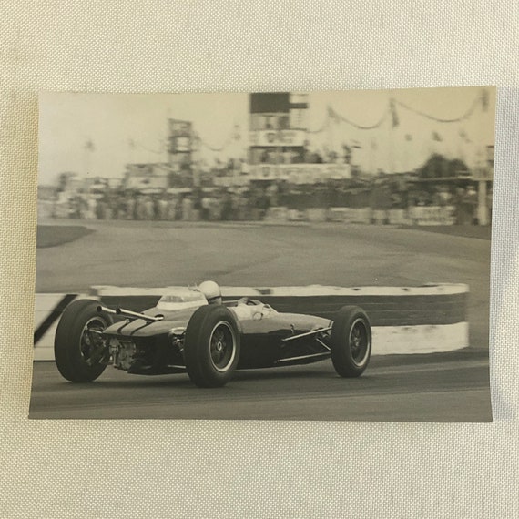 Vintage Racing Car Driver Photo Photograph Print - Etsy