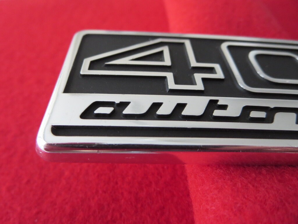Ferrari 400 Automatic Badge Emblem Script Logo Authentic Factory ...