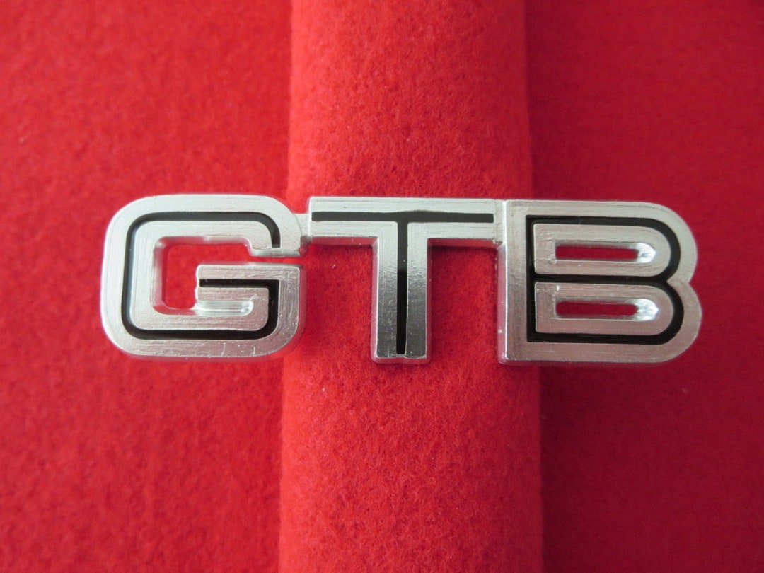 Ferrari GTB Badge Emblem Script Logo - Authentic Factory Original 308 ...