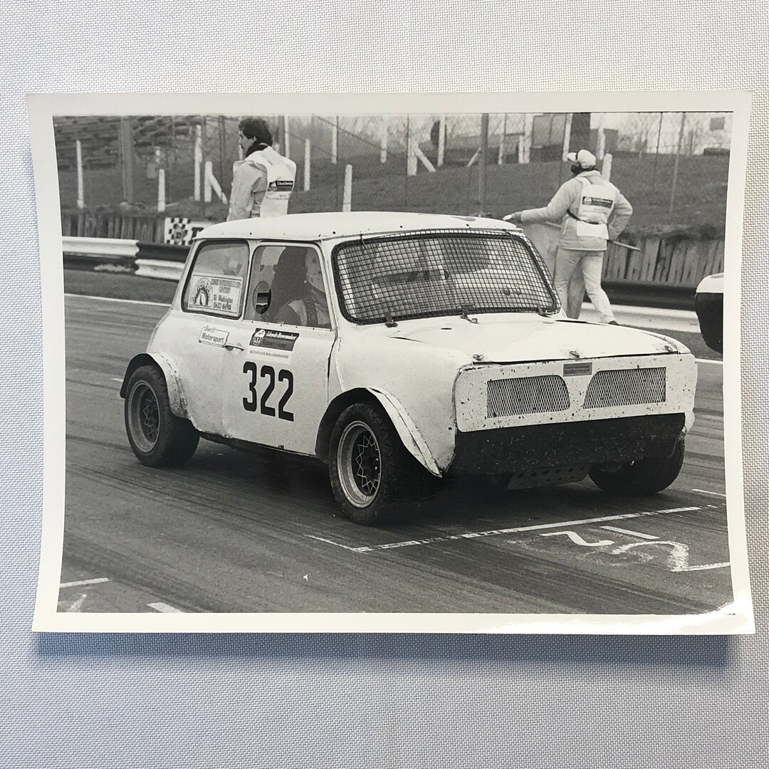 Vintage Austin Mini Racing Car Photo Photograph Print - Etsy