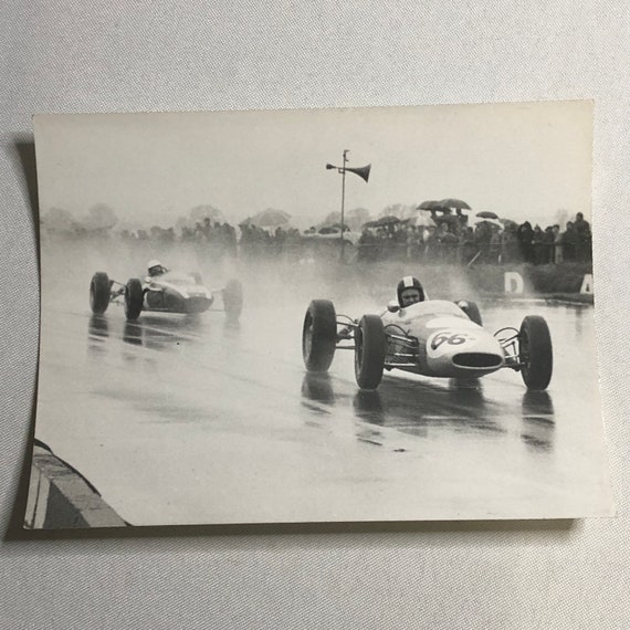 Vintage Grand Prix Racing Car Photo Photograph Print | Etsy
