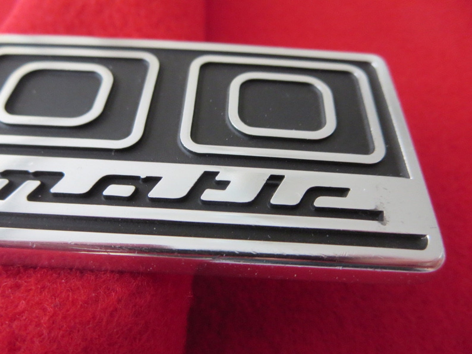 Ferrari 400 Automatic Badge Emblem Script Logo Authentic Factory ...