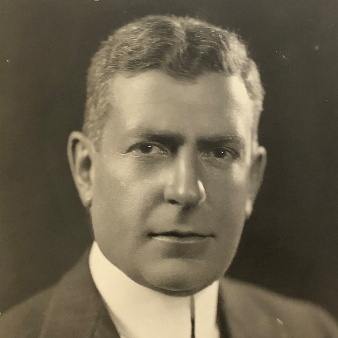 Press Photo Photograph Banker Portrait Charles Mitchell National City Bank 1924 - Etsy