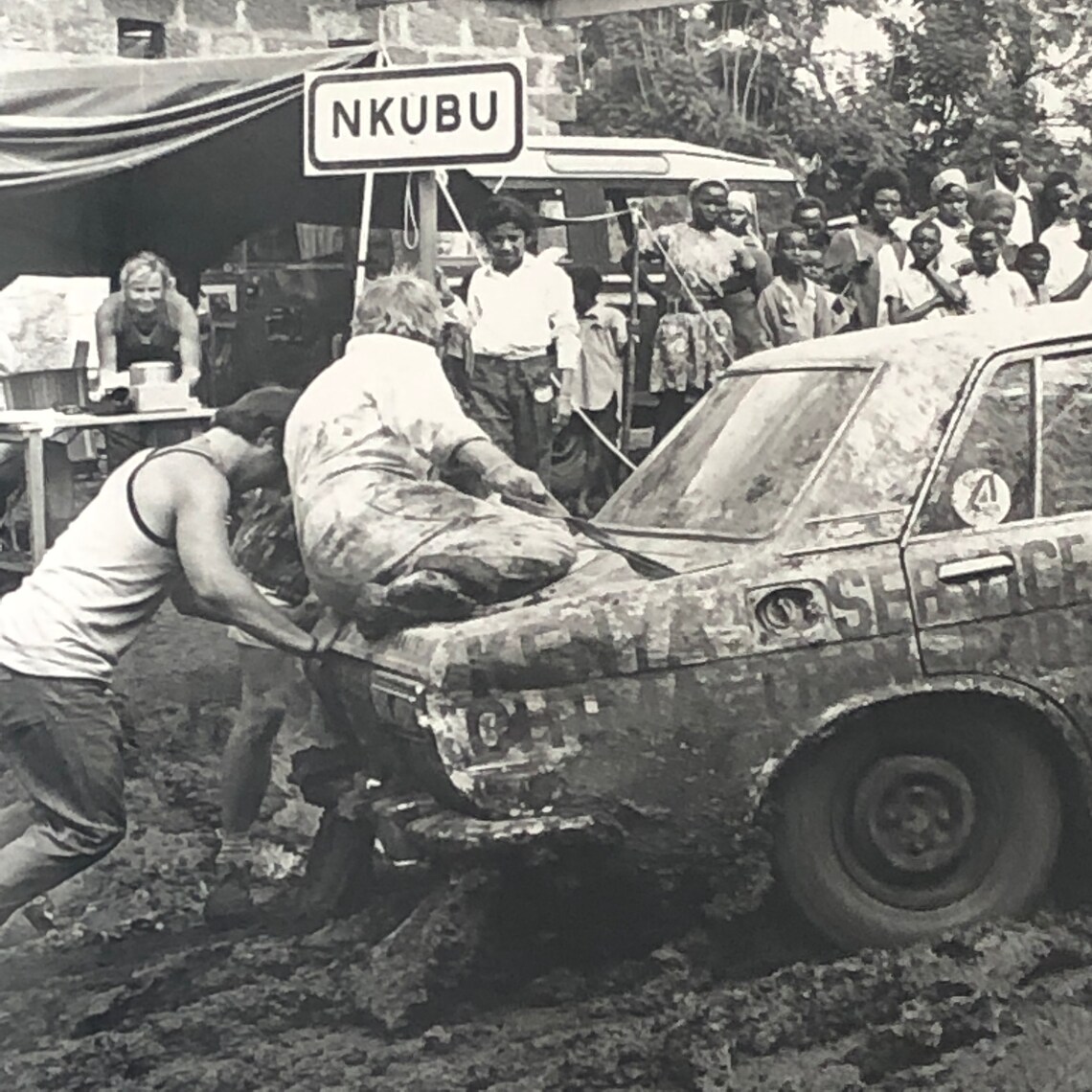 Vintage Rally Racing Photo Photograph 1974 East African Safari - Etsy