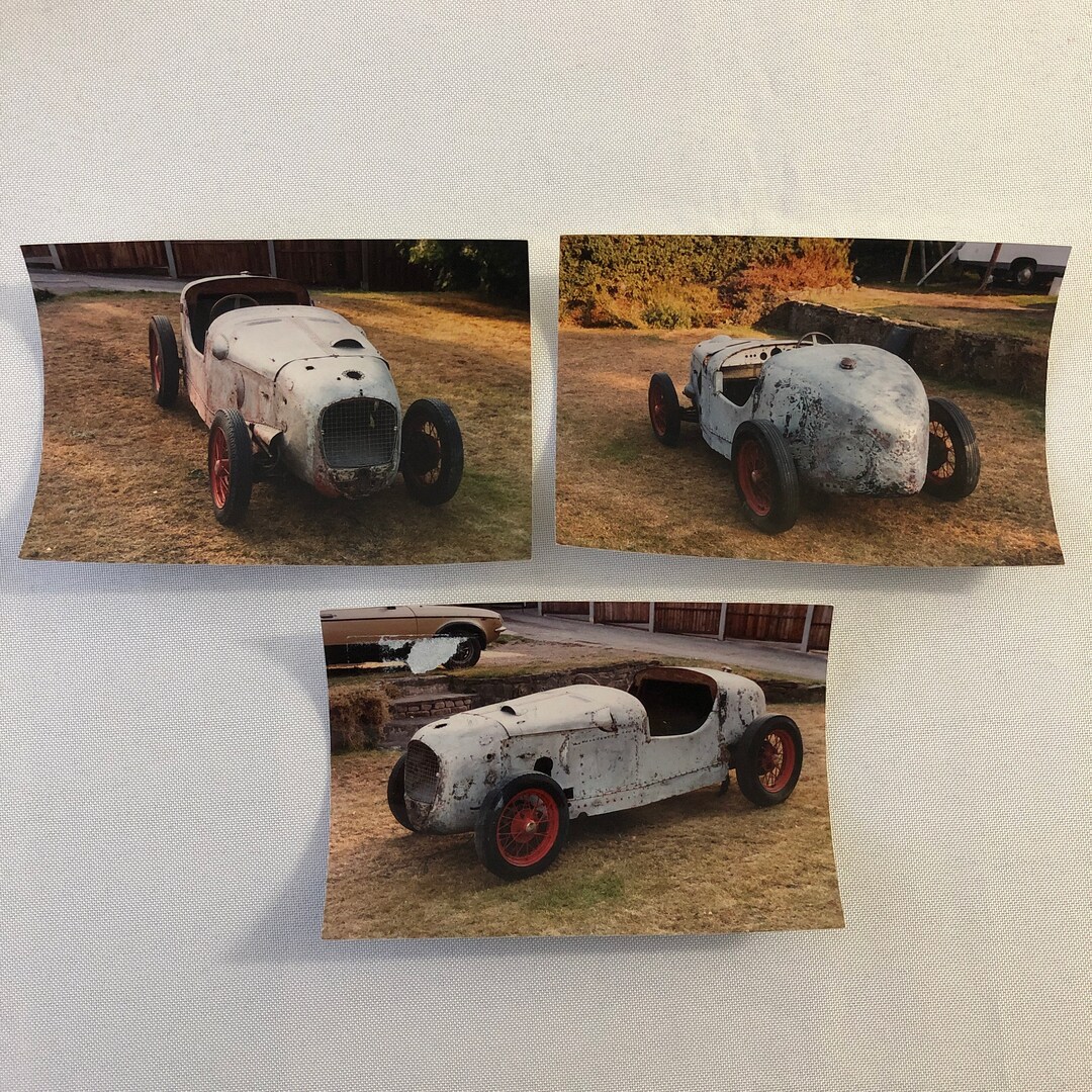 Vintage Austin Seven Special Car Barn Find Photo Photograph Lot of 3 - Etsy