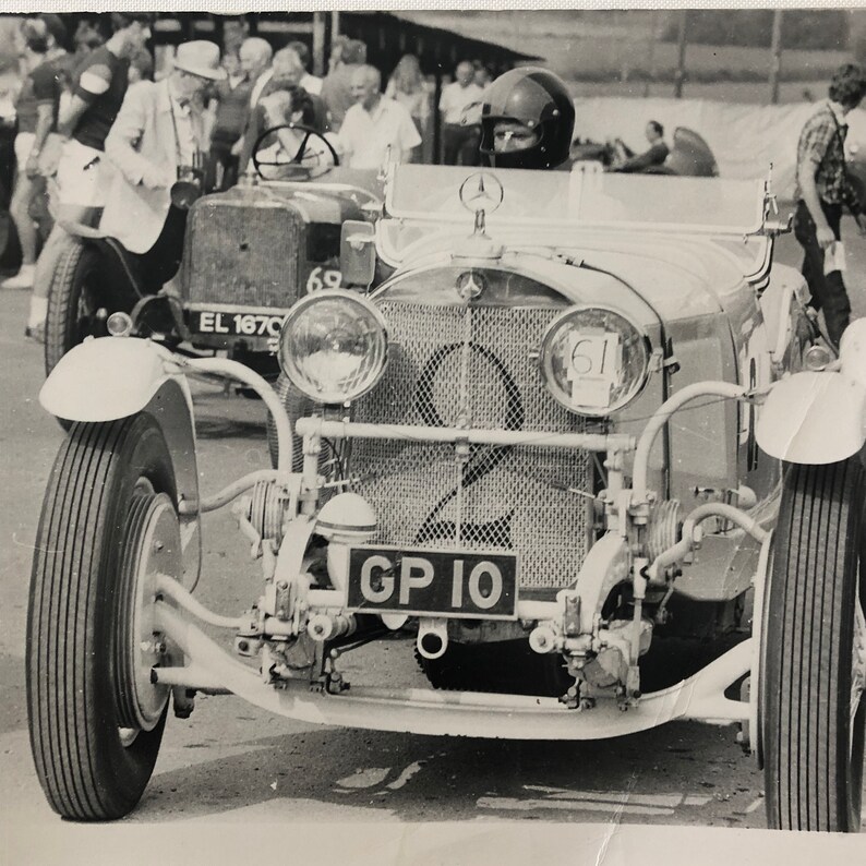 Vintage Mercedes Benz Racing Car Photo Photograph Modern Era | Etsy