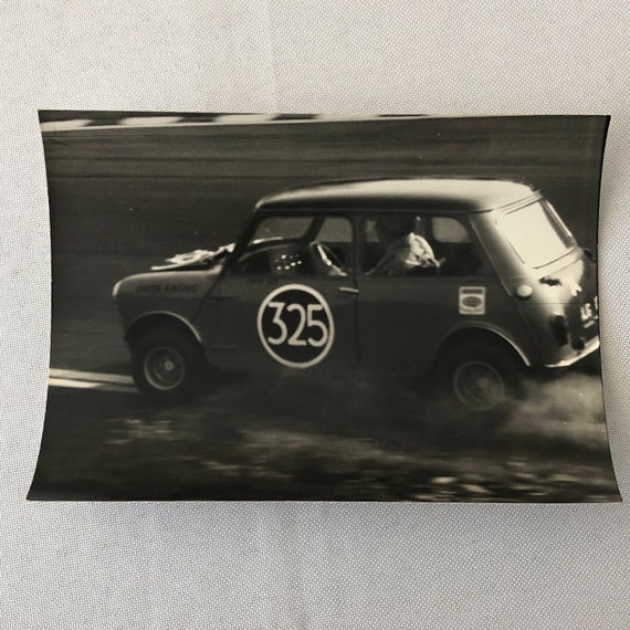 Vintage Austin Mini Racing Car Photo Photograph Print Brands | Etsy