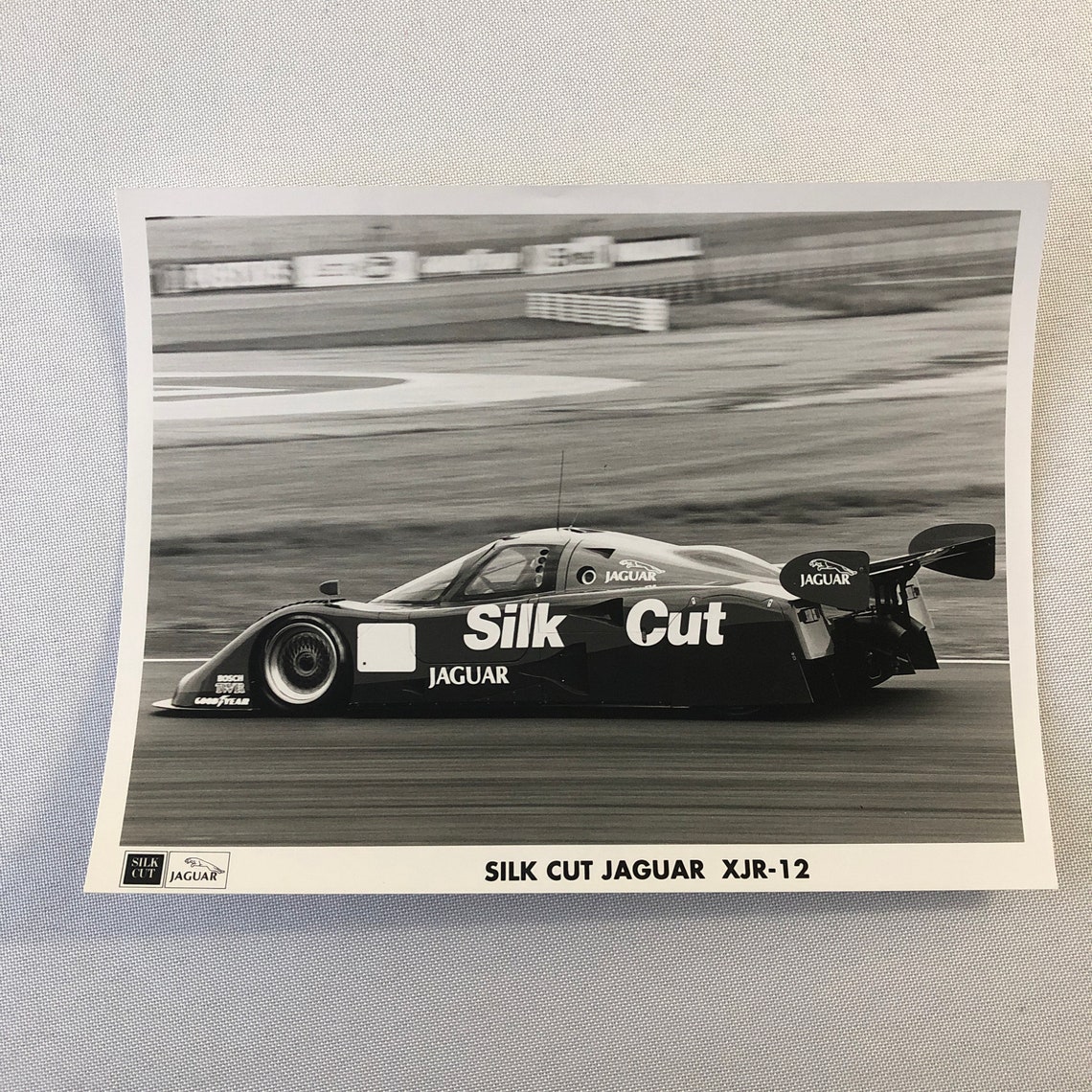 Vintage Jaguar Silk Cut XJR-12 Racing Car Photo Photograph - Etsy
