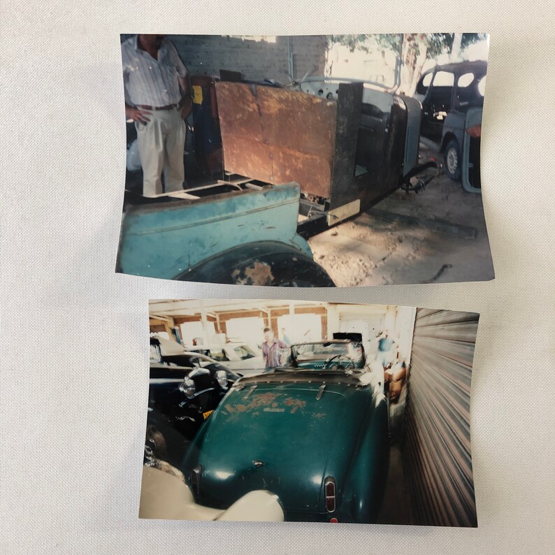Vintage Delahaye Car Barn Find Junk Yard Part Photo Photograph Lot of ...