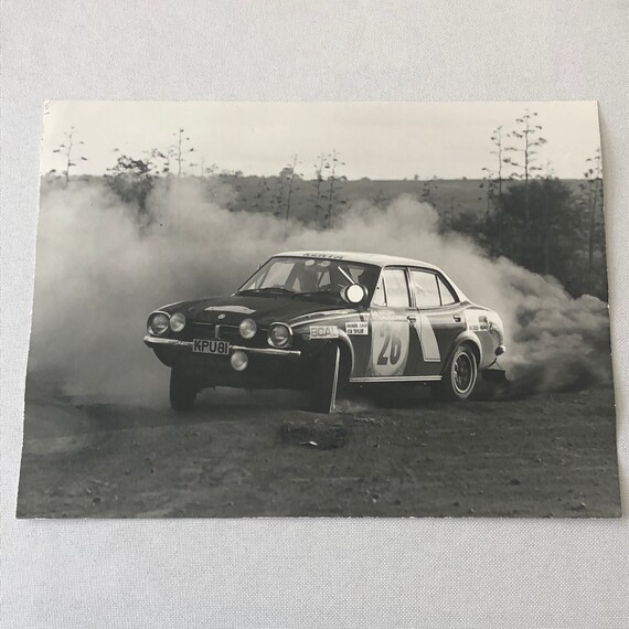 Vintage Rally Racing Photo Photograph 1974 East African Safari - Etsy