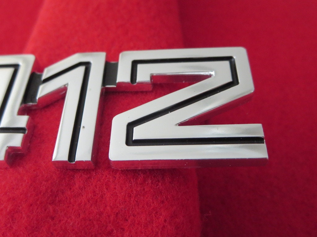 Ferrari 412 Badge Emblem Script Logo Authentic Factory - Etsy