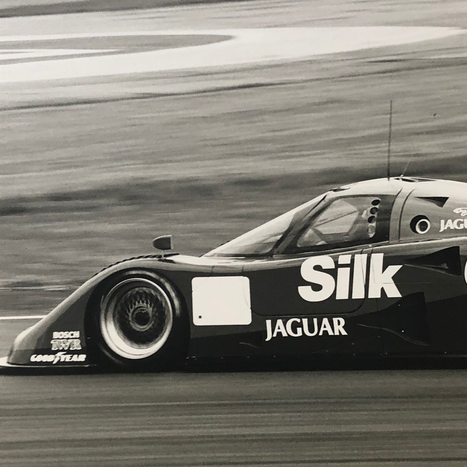 Vintage Jaguar Silk Cut XJR-12 Racing Car Photo Photograph - Etsy