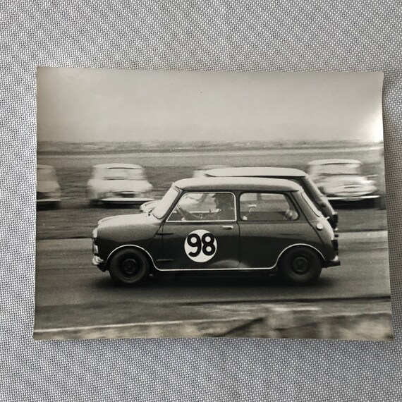 Vintage Austin MINI Racing Car Photo Photograph Print | Etsy