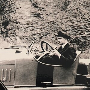 Vintage Car Automobile Driver Photo Photograph - Modern Era Print - Etsy