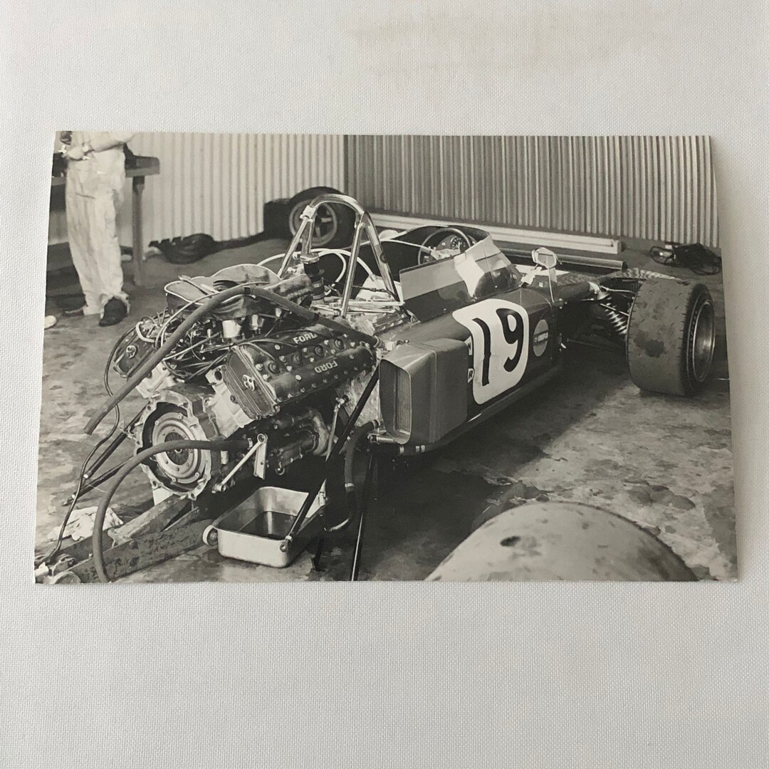 Vintage Brabham BT34 Racing Car Photo Photograph Bernard Cahier - Etsy
