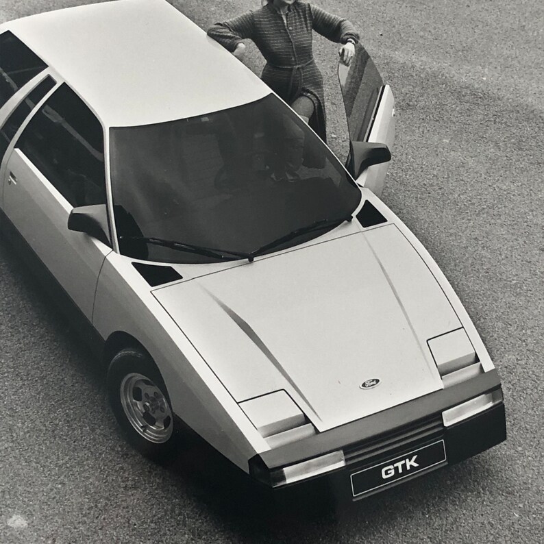 Vintage Ford Ghia Concept Car Prototype Photo Photograph Print - Etsy