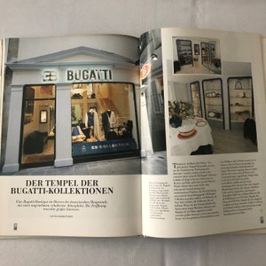 1994 Bugatti Car Book Magazine Journal German Text Vintage Cars + - Etsy