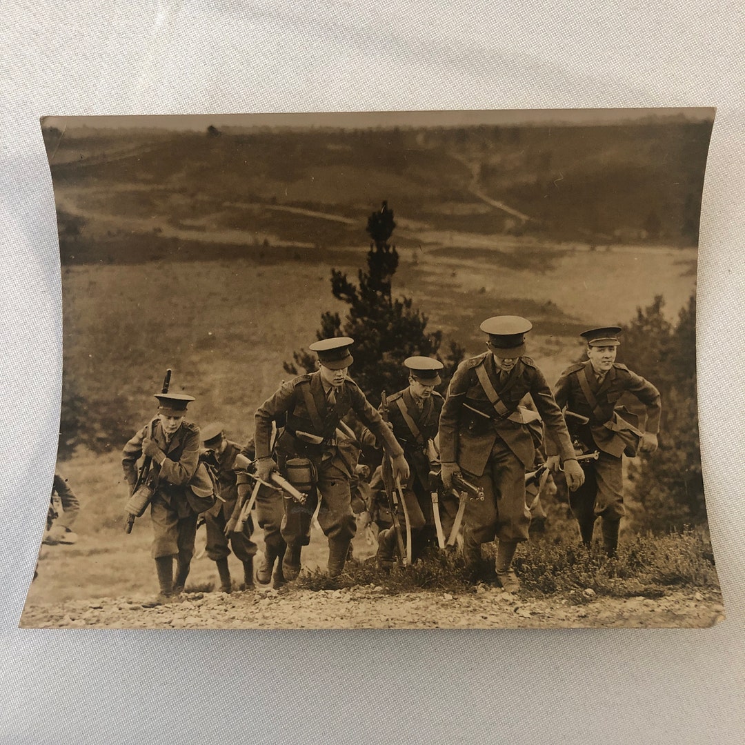 Military Photo Photograph Vintage Harrow School Officer Training UK ...