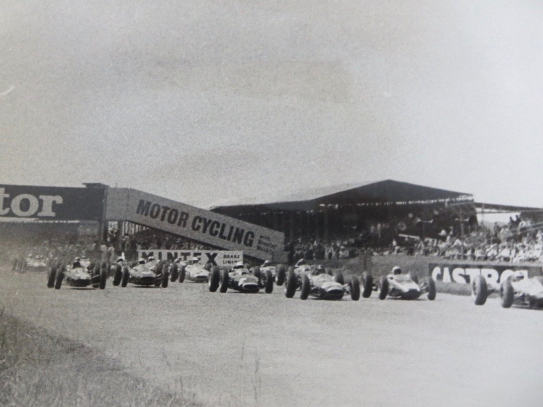 Vintage 1963 Racing Photograph Photo - British Grand Prix Silverstone ...