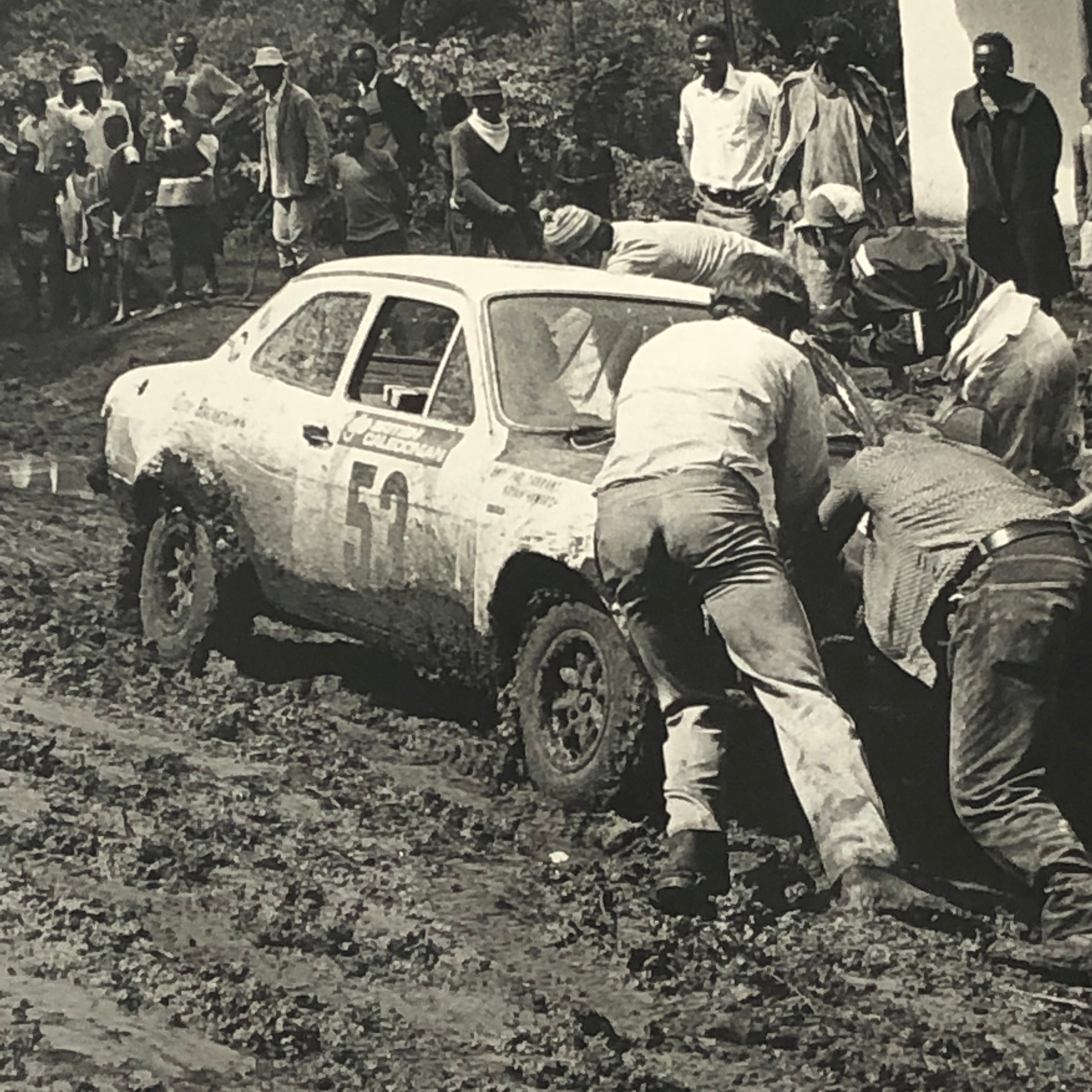 Vintage Rally Racing Photo Photograph 1974 East African Safari - Etsy