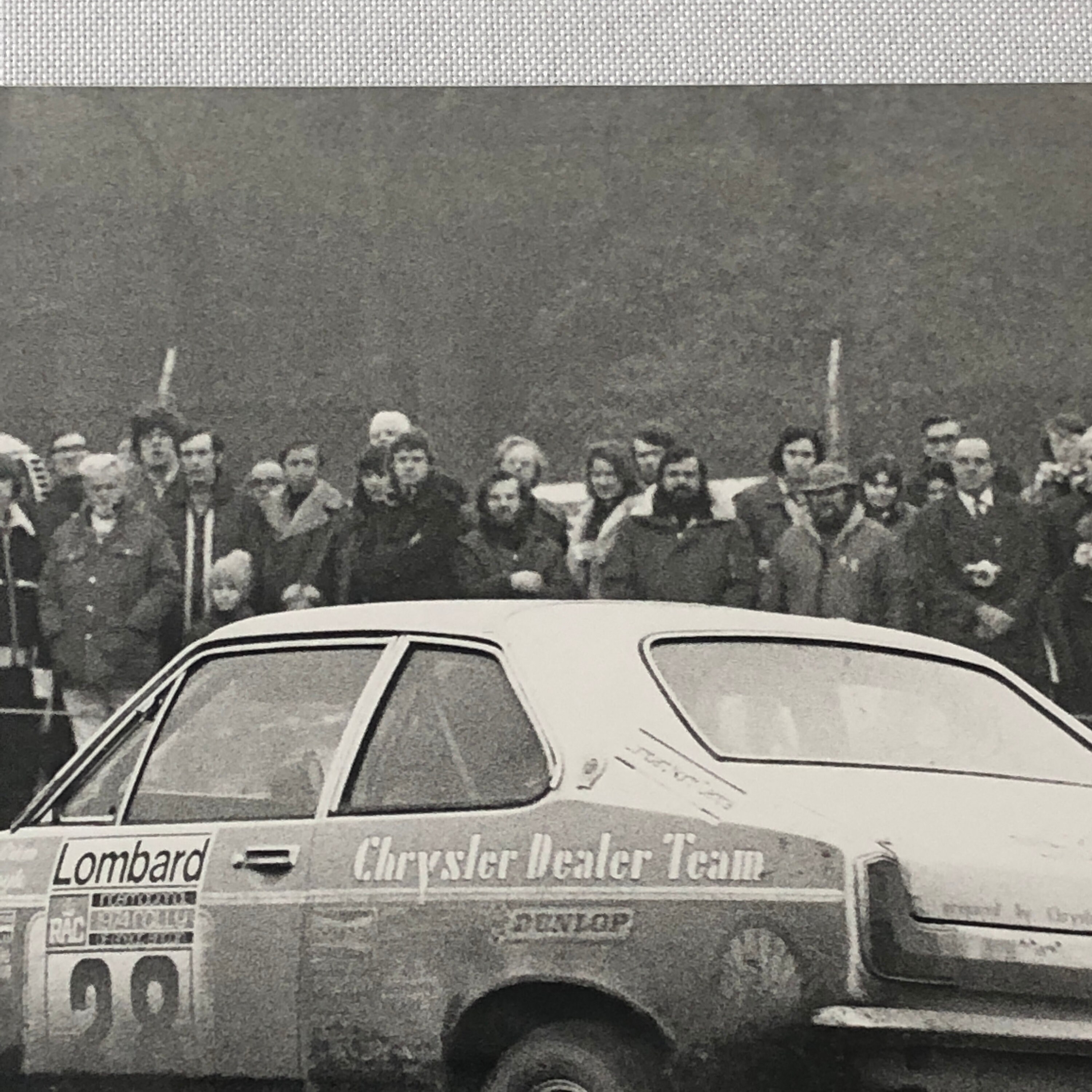 Vintage Rally Racing Photo Photograph 1974 Rallye RAC Chrysler - Etsy