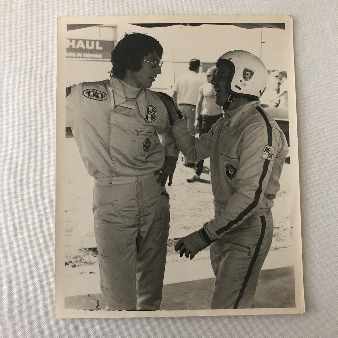 Vintage Racing Driver Photo Photograph Porsche Sports Car Club of ...
