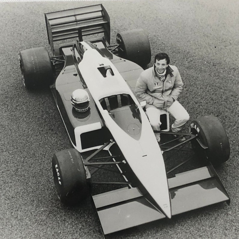 Vintage Brabham Racing Olivetti BMW BT 56 Race Car Press Photo ...