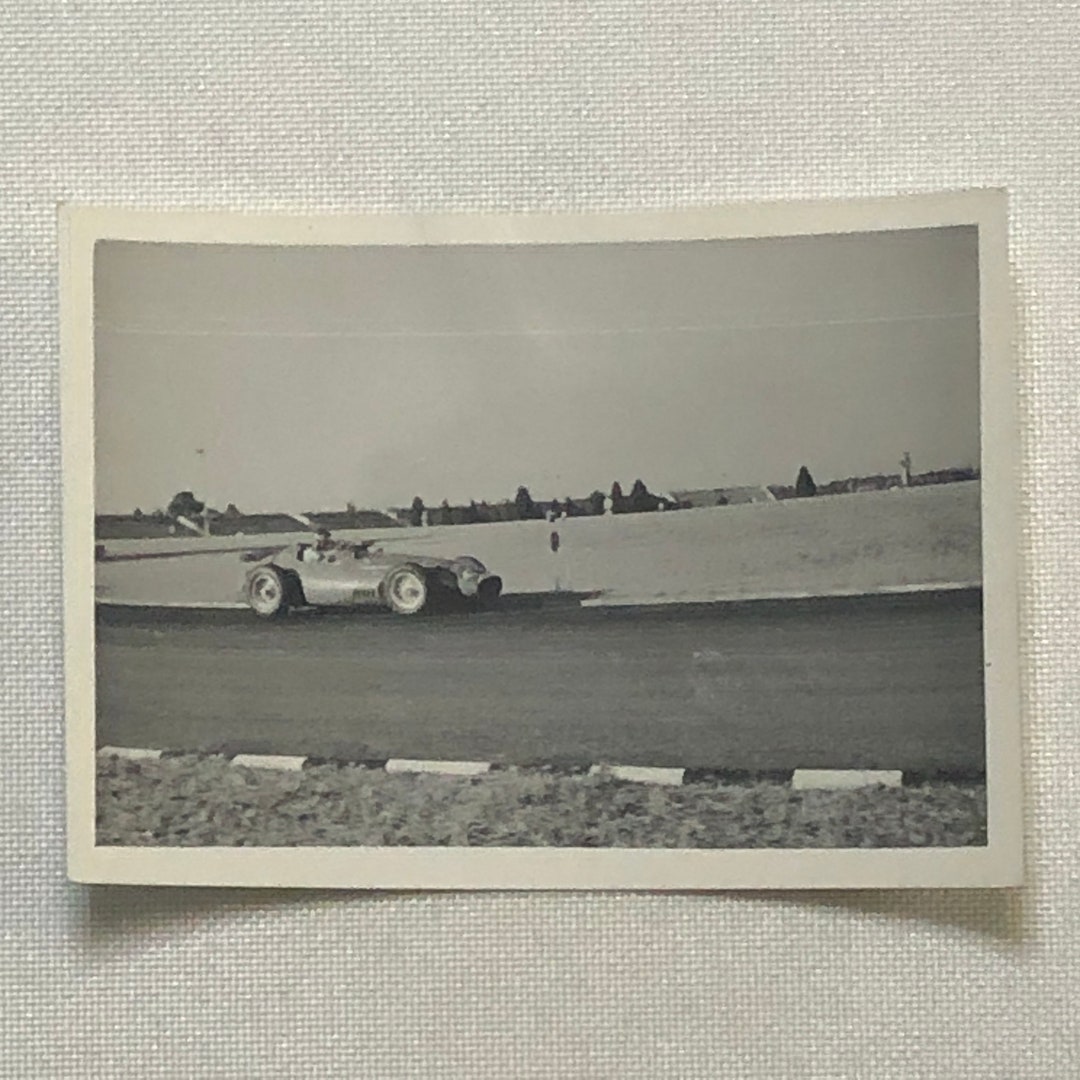 Vintage Racing Driver Photo Photograph - Juan Manuel Fangio Car 1957 - Etsy