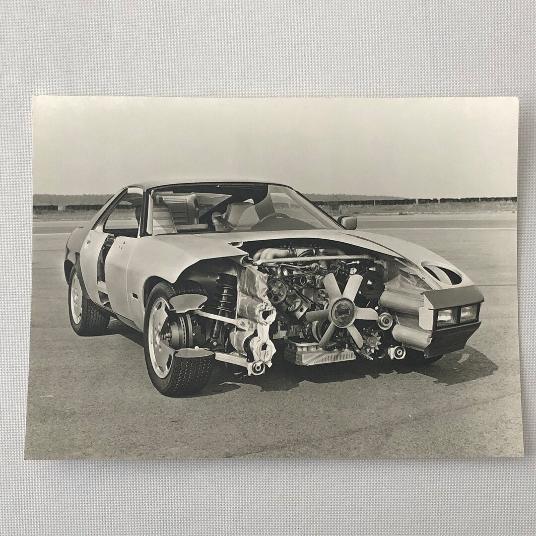 Vintage Porsche 960 Concept Car Factory Press Photo Photograph Werkfoto ...
