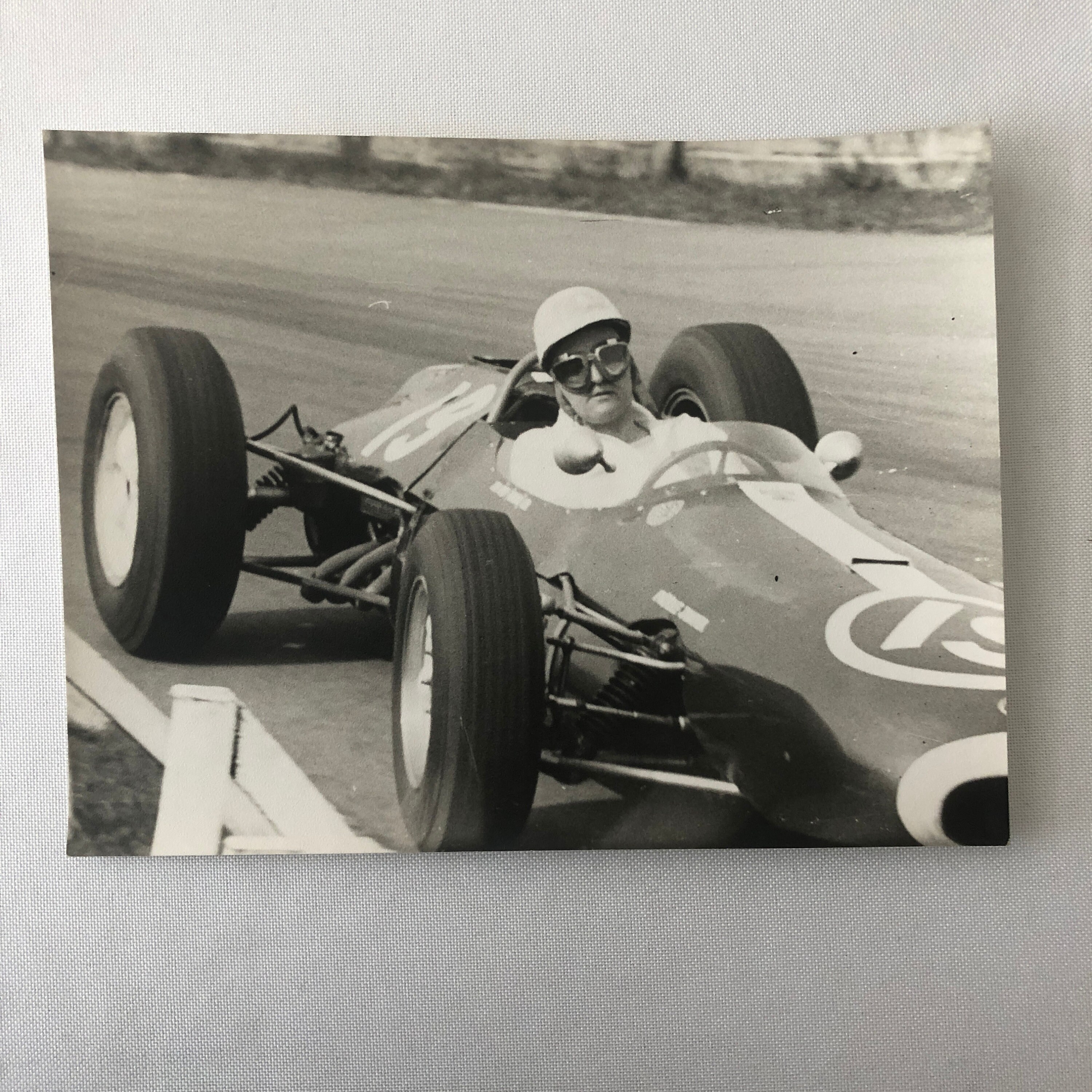 Vintage Racing Car and Driver Photo Photograph Print - Etsy