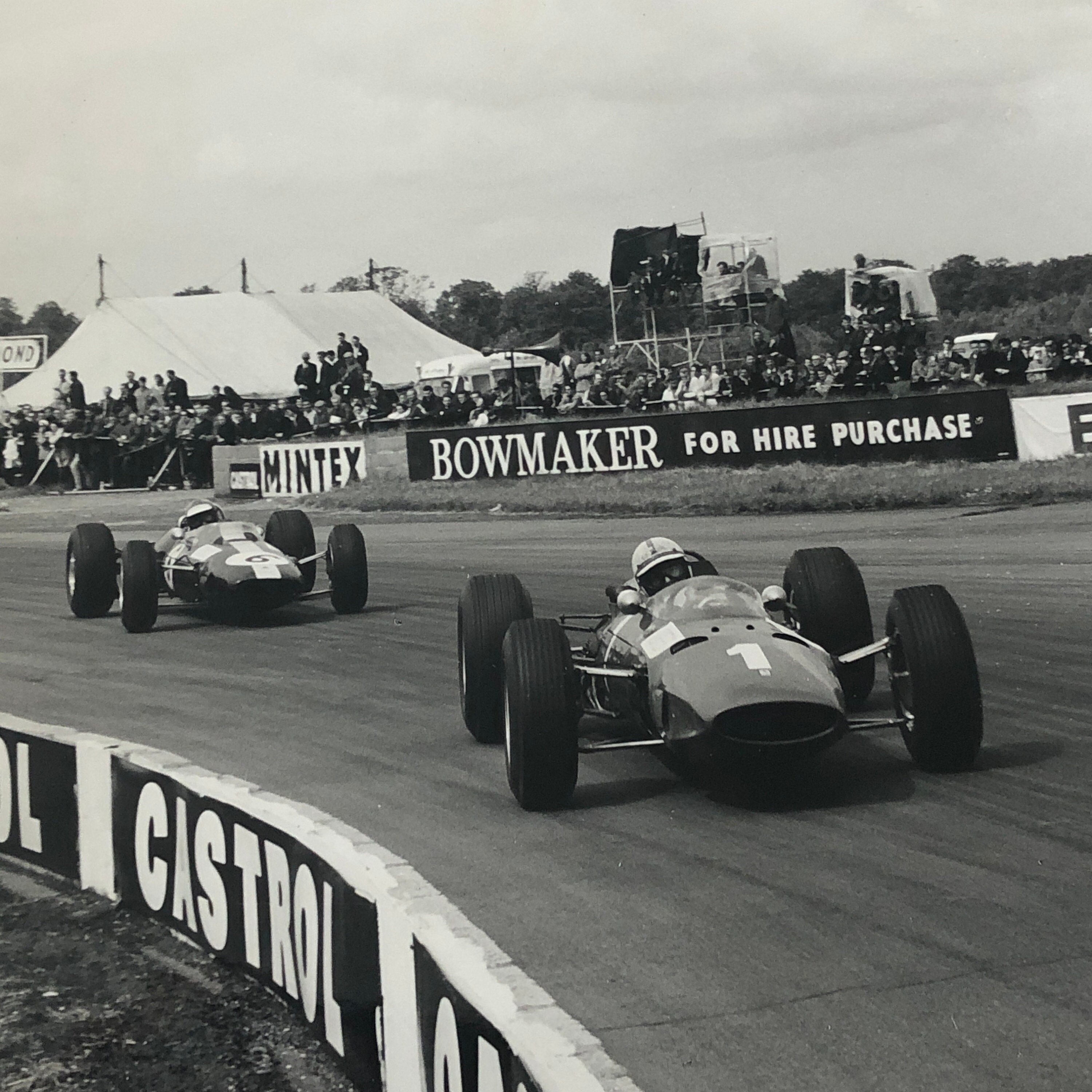 Vintage Grand Prix Racing Photo Photograph John Surtees Mike - Etsy