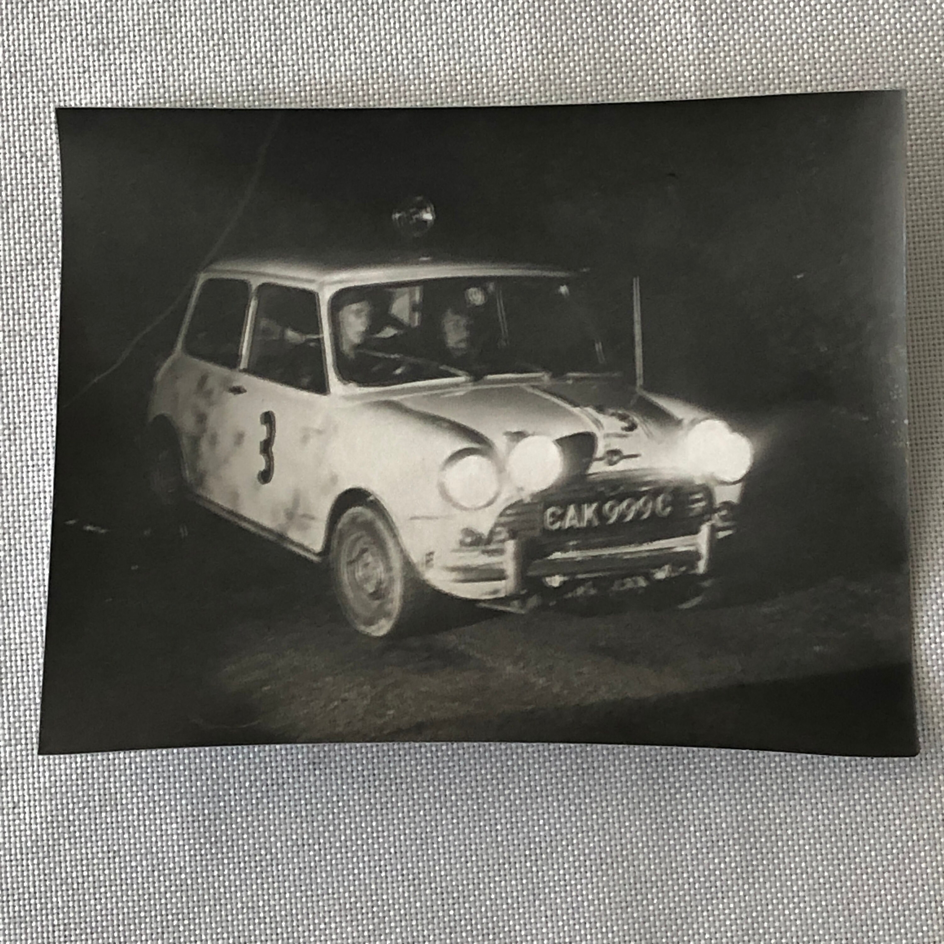 Vintage MINI Racing Car Photo Photograph Print Rally Rallye - Etsy