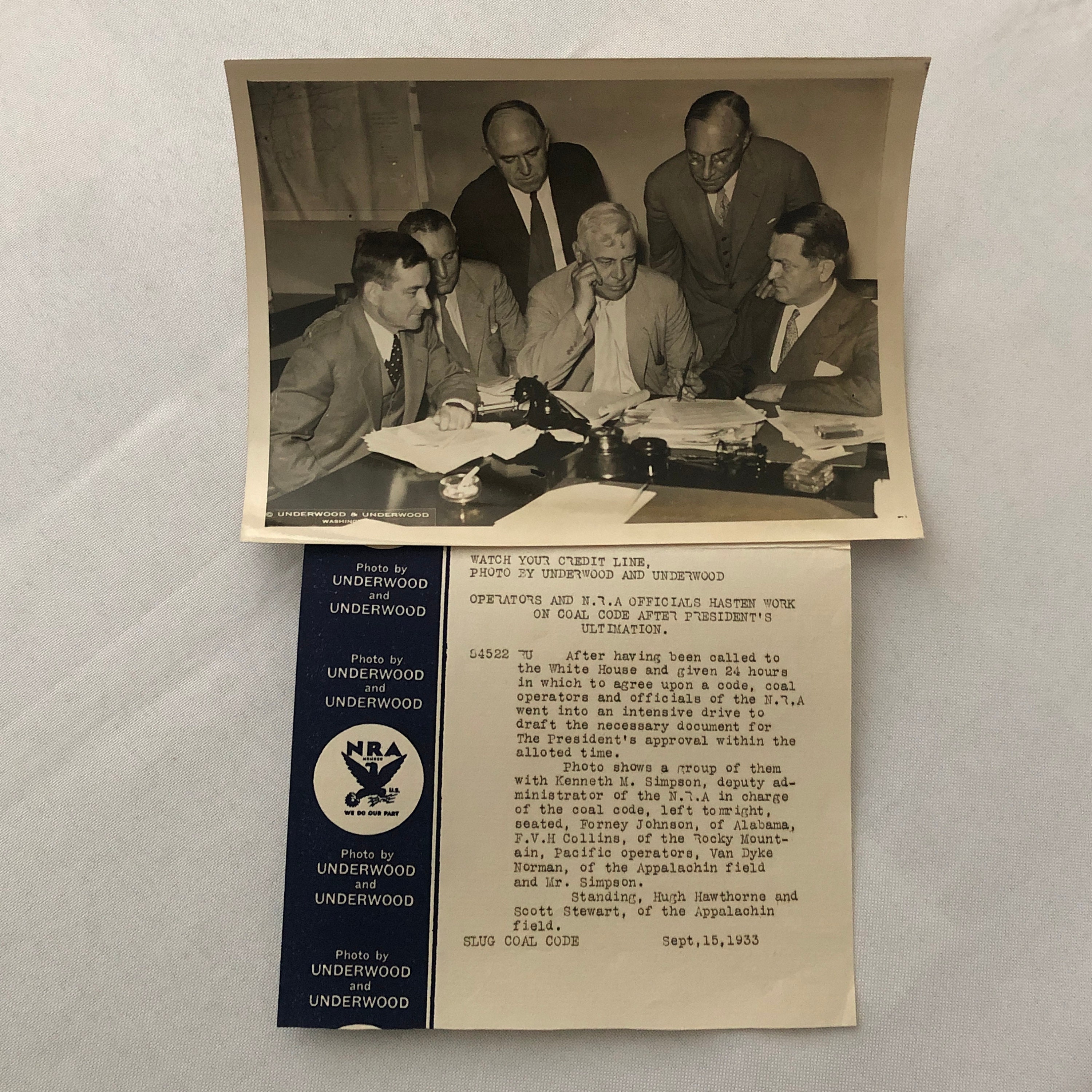 National Recovery Administration Codes