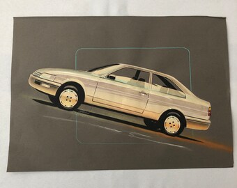 Car Design Concept Sketch - Etsy