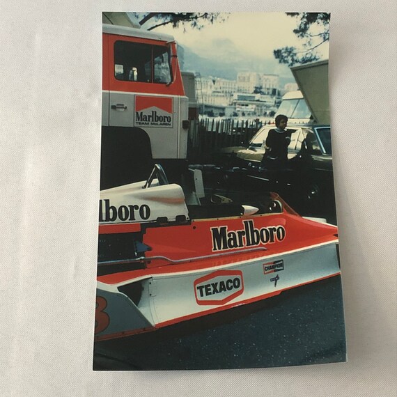 Vintage Marlboro Livery F1 Racing Car Photo Photograph 1978 - Etsy India