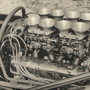 Vintage Brabham Racing Race Car Engine Photo Photograph - Etsy