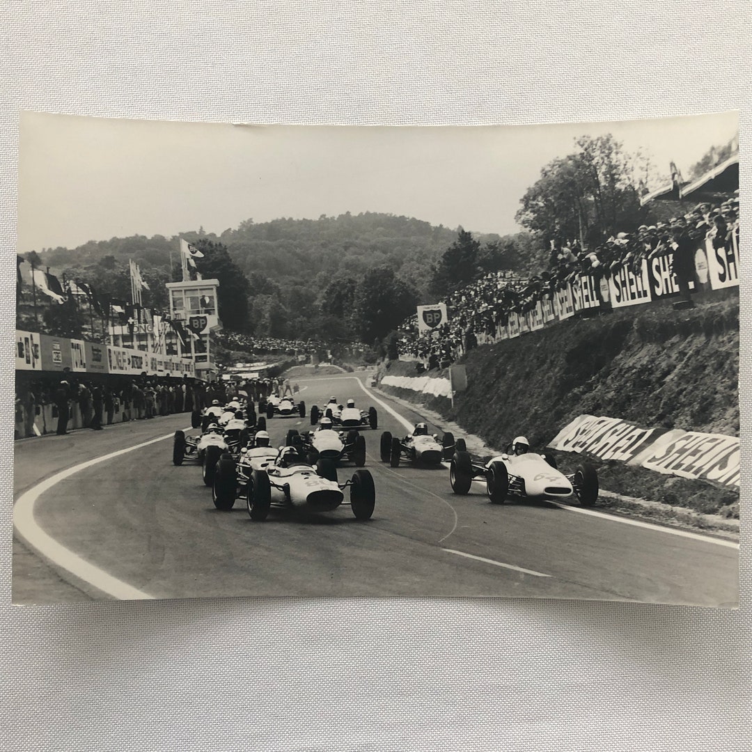 1965 Formula 3 Car Racing Photo Photograph Image - Bernard Cahier - Etsy