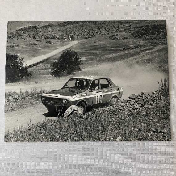 Vintage Rally Racing Photo Photograph 1974 Rallye Du Maroc | Etsy