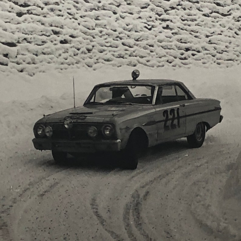 Vintage Ford Falcon Rally Car Photo Photograph - Etsy Australia