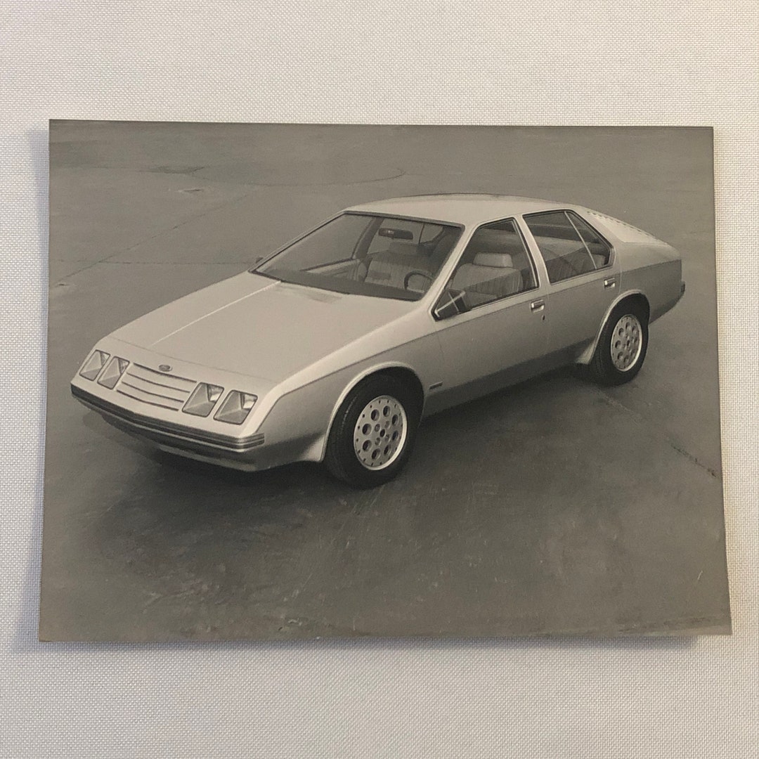 1980 Ford Probe II Concept Car Design Photo Photograph Germany - Etsy