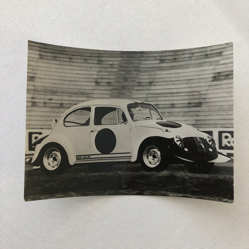 Vintage Volkswagen VW Beetle Racing Car Photo Photograph Print - Etsy