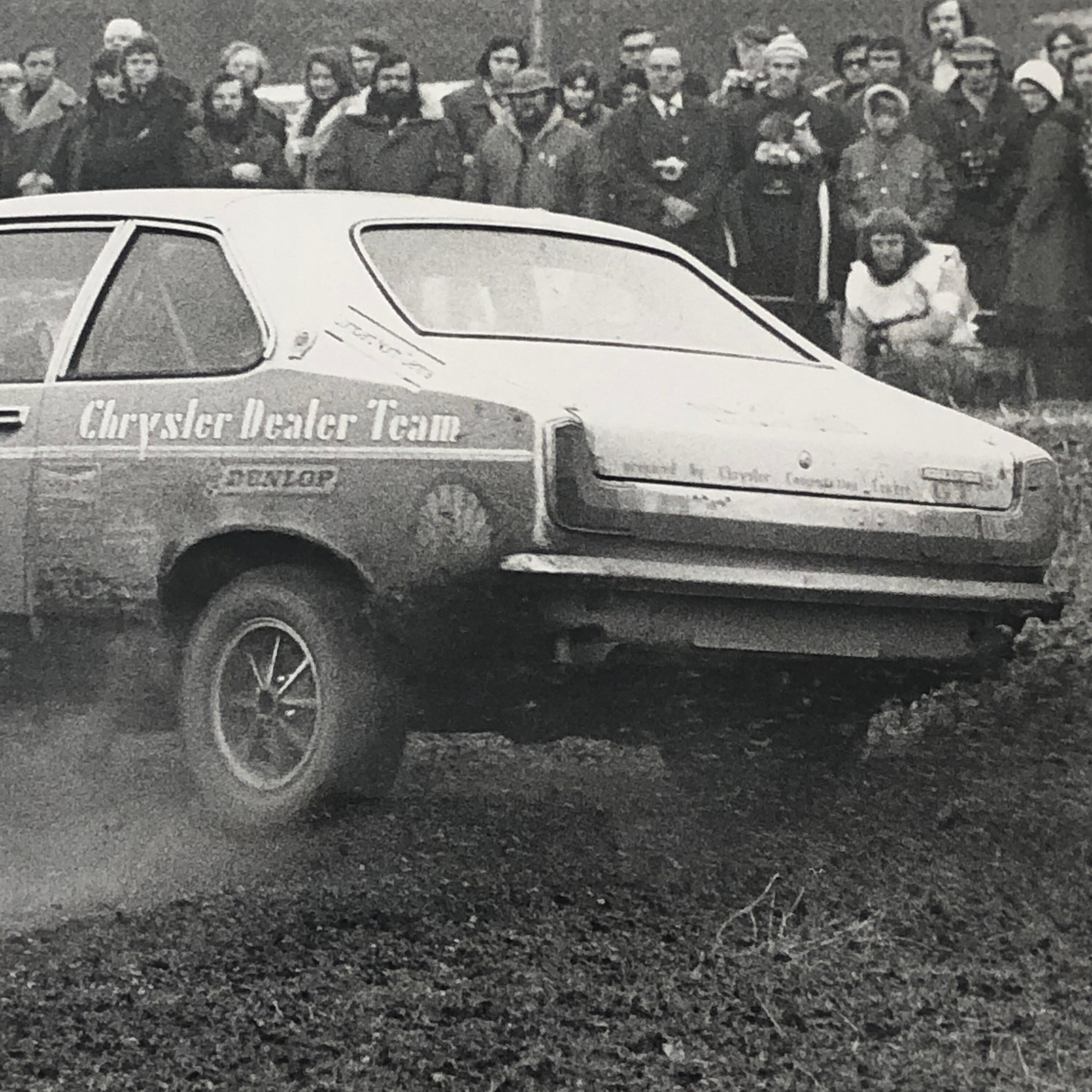 Vintage Rally Racing Photo Photograph 1974 Rallye RAC Chrysler - Etsy