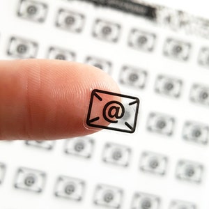 56 Email Planner Stickers Email Stickers Mail Stickers Work - Etsy